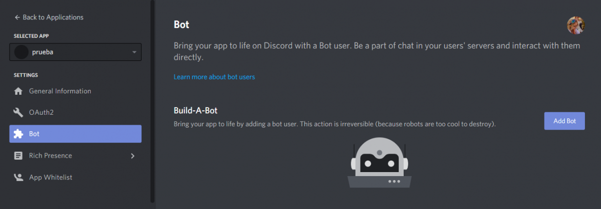 Guía para el desarrollo de un bot conversacional usando Discord4j, Spring Boot y programación ...