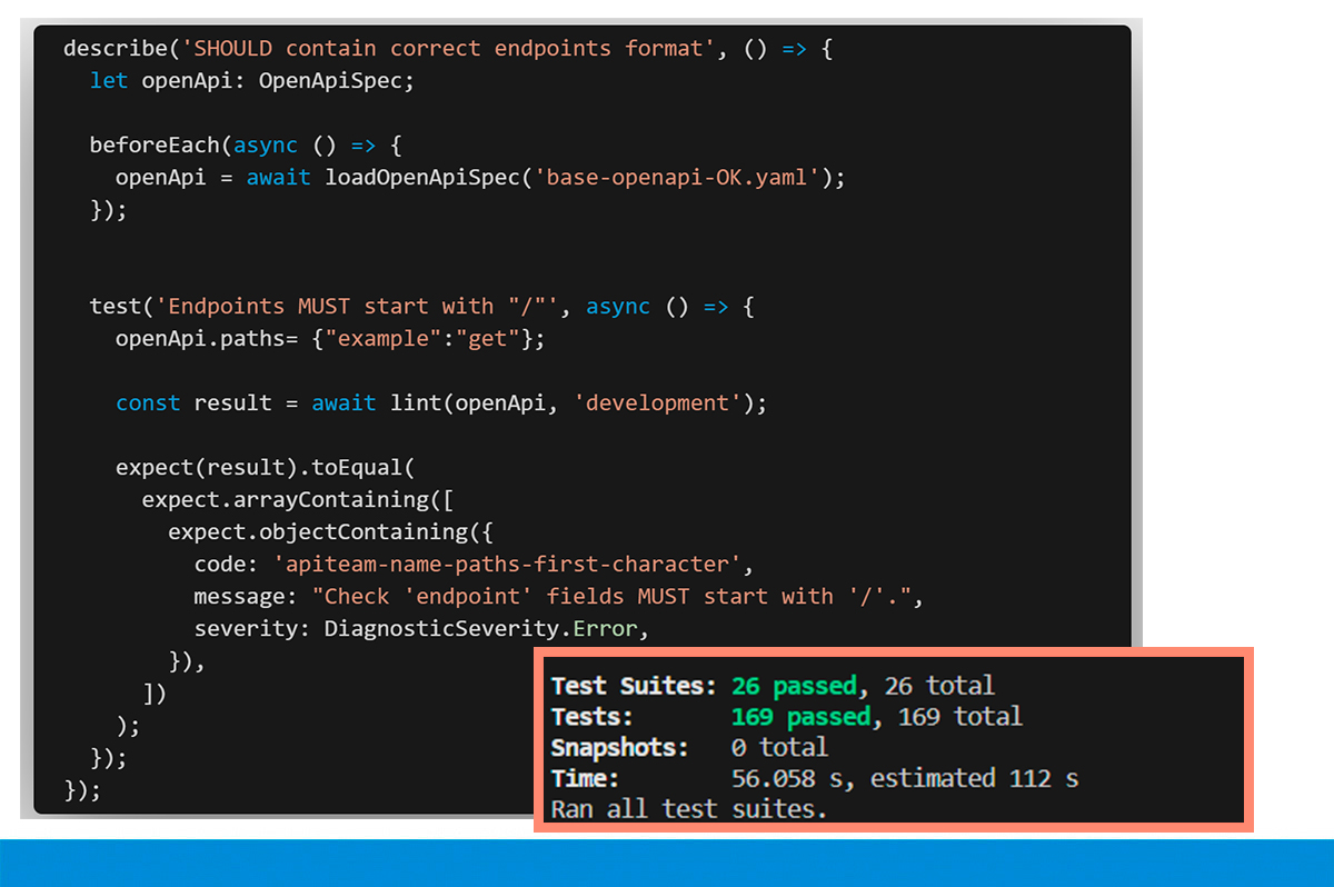 Spectral como herramienta para validación y verificación de APIs