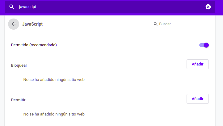 Cómo activar JavaScript en tu navegador